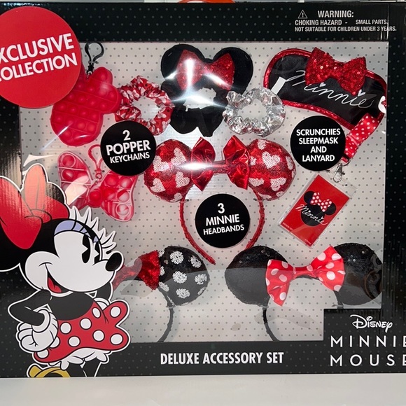 Disney | Accessories | Disney Exclusive Collection Minnie Mouse Deluxe ...